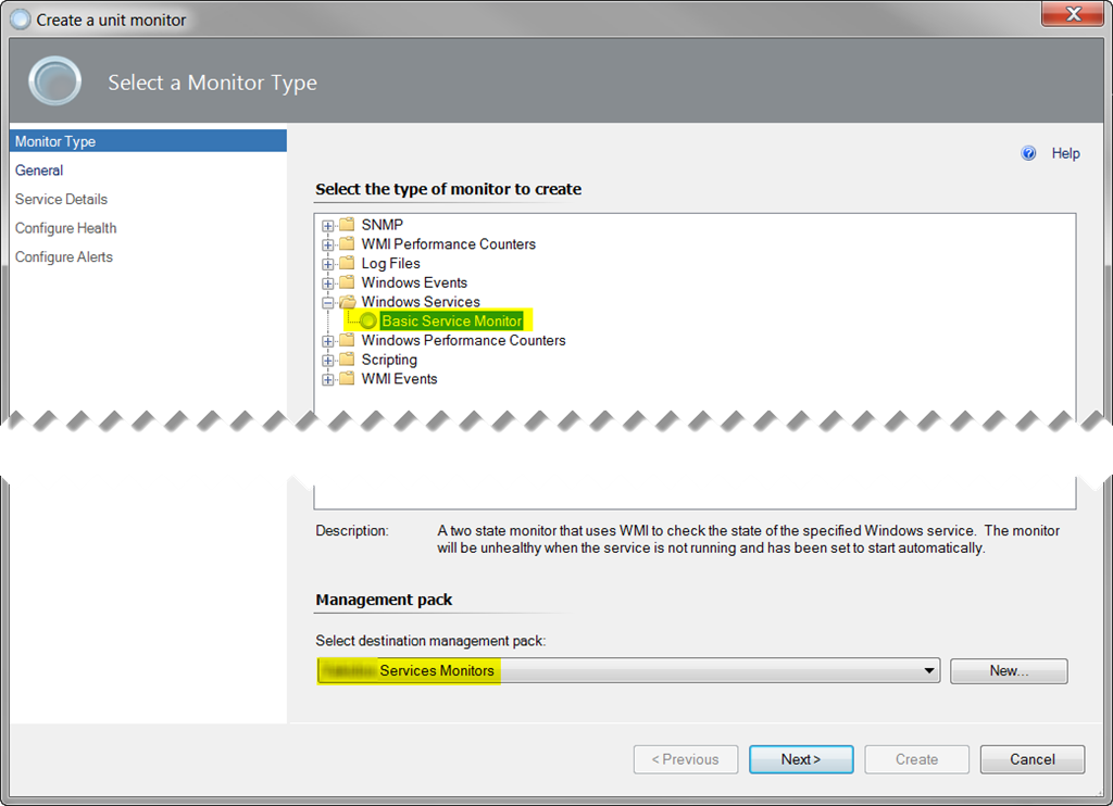 Keep Up: How to configure SCOM to monitor the running state of services ...